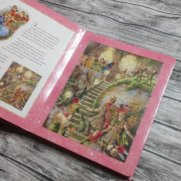 Other | Shirley Barber Spellbound Fairy Art Jigsaw Puzzle Story Book ...